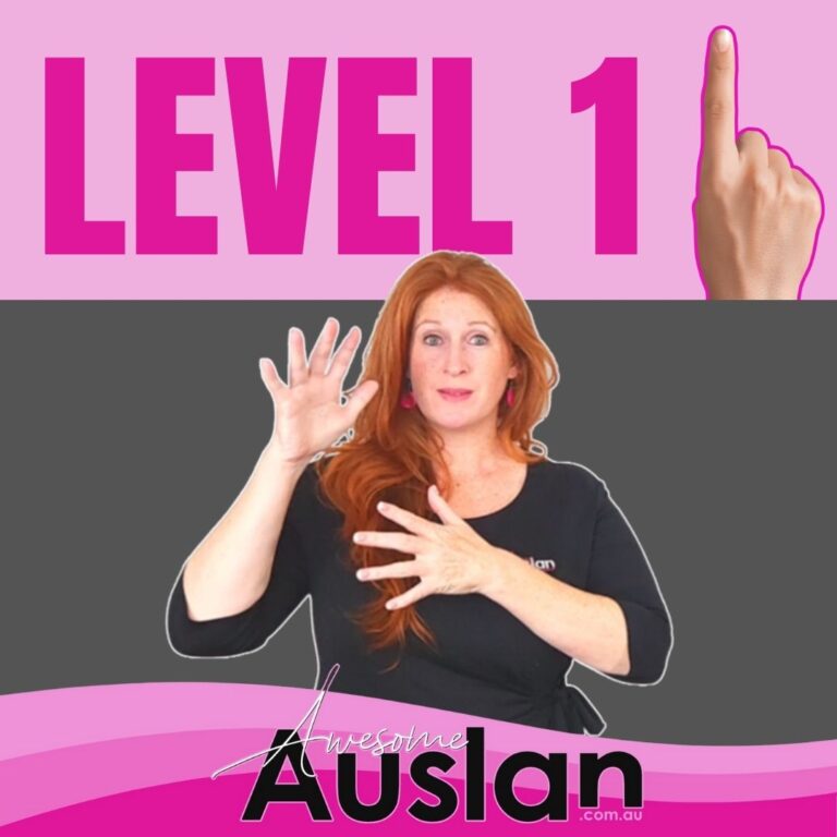Beginner Introduction to Auslan Course | Awesome Auslan